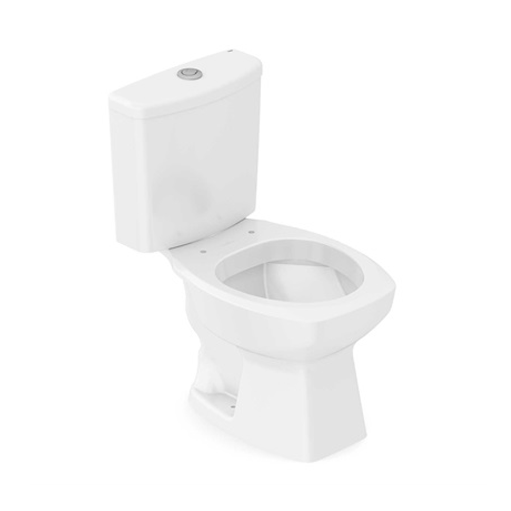 Combo Vaso Sanitário com Caixa Acoplada e Assento Thema Branco Incepa ...