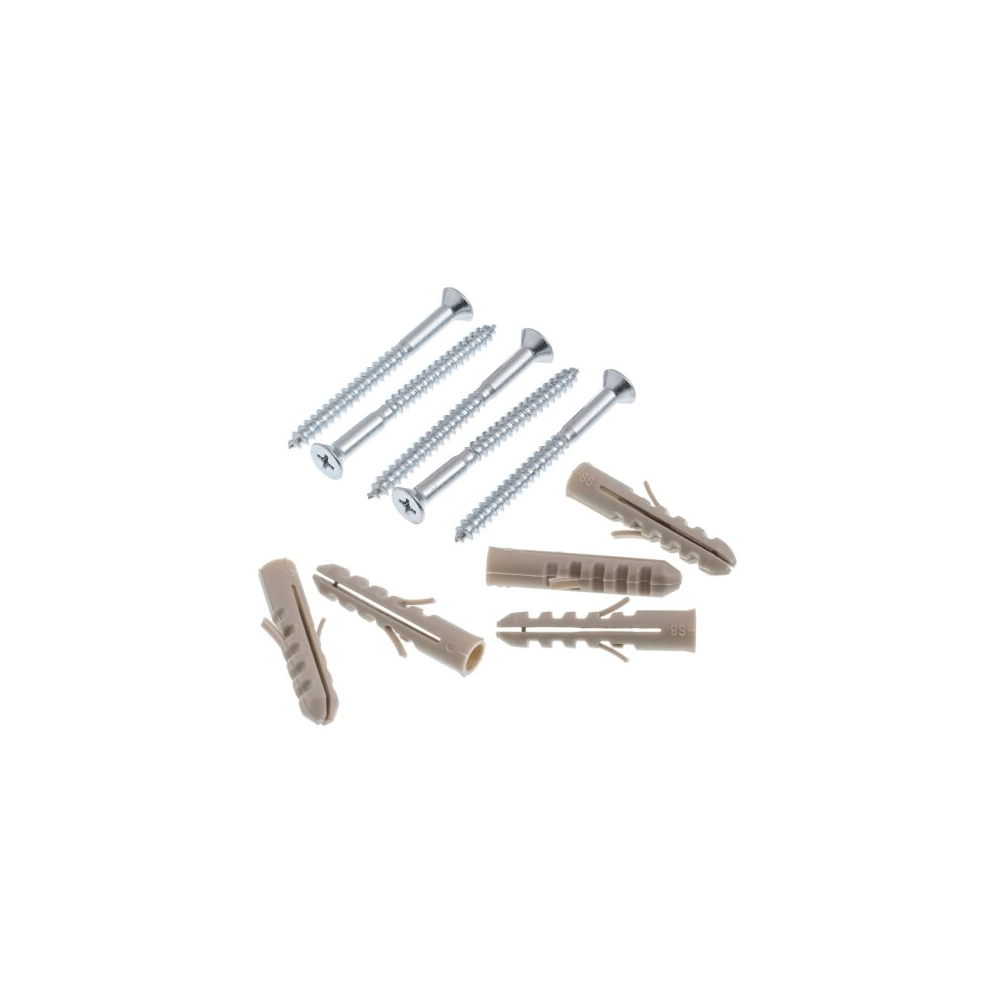 Parafuso Phillips Cabeça Chata Com Bucha Nylon 8mm 3224 5 Unidades ...